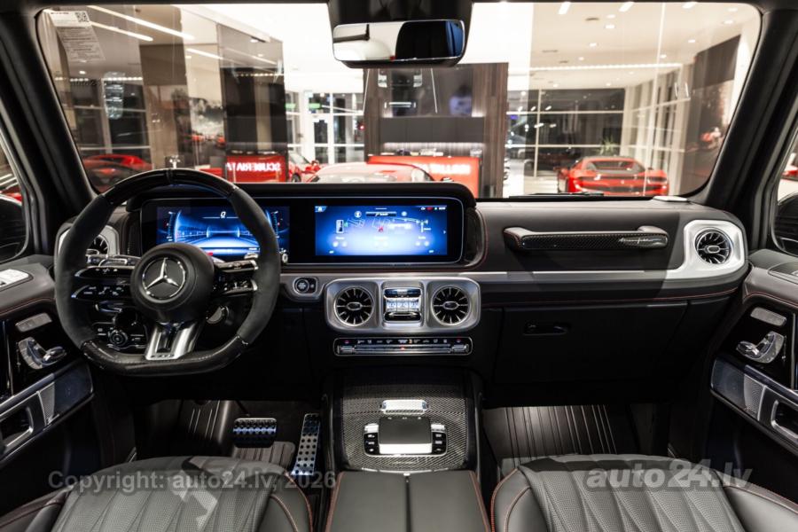 Melns Mercedes-Benz G-Class 2026 Tallina, ar dzinēja tilpumu 4.00 L un nobraukumu 4 tūkst. km par 260977 €, foto 8 vietnē AUTOMOTO.COM.LV
