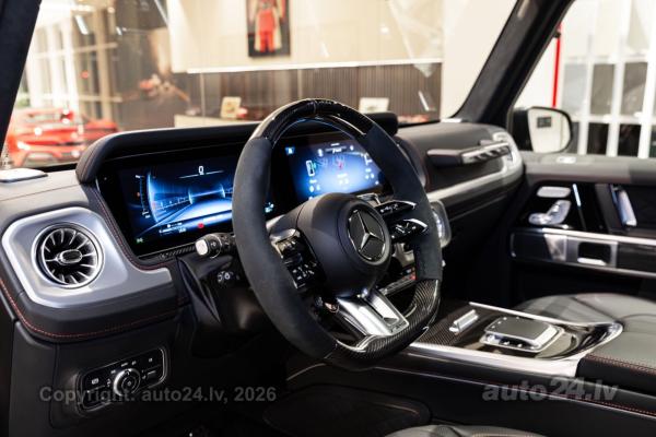 Melns Mercedes-Benz G-Class 2026 Tallina, ar dzinēja tilpumu 4.00 L un nobraukumu 4 tūkst. km par 260977 €, foto 8 vietnē AUTOMOTO.COM.LV