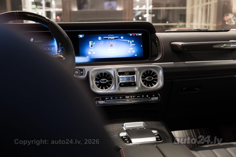 Melns Mercedes-Benz G-Class 2026 Tallina, ar dzinēja tilpumu 4.00 L un nobraukumu 4 tūkst. km par 260977 €, foto 11 vietnē AUTOMOTO.COM.LV