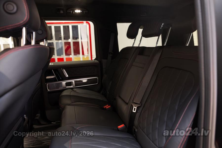 Melns Mercedes-Benz G-Class 2026 Tallina, ar dzinēja tilpumu 4.00 L un nobraukumu 4 tūkst. km par 260977 €, foto 20 vietnē AUTOMOTO.COM.LV