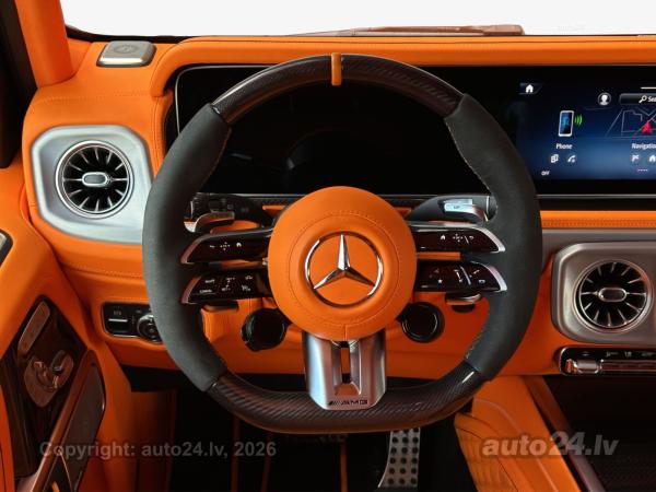 Черный Мерседес Г-Класс 2025 в Рига, объемом двигателя 4.00 л и пробегом 11 тыс. км за 264900 €, фото 8 на AUTOMOTO.COM.LV