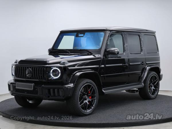 Mercedes-Benz G-Class 2025 Tallina vietnē Melns Mercedes-Benz G-Class 2025 Tallina, ar dzinēja tilpumu 3.98 L un nobraukumu 22 tūkst. km par 255000 €, foto 1 vietnē AUTOMOTO.COM.LV