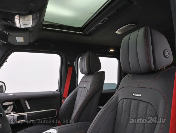 Mercedes-Benz G-Class 2025 Tallina vietnē Melns Mercedes-Benz G-Class 2025 Tallina, ar dzinēja tilpumu 3.98 L un nobraukumu 22 tūkst. km par 255000 €, foto 11 vietnē AUTOMOTO.COM.LV