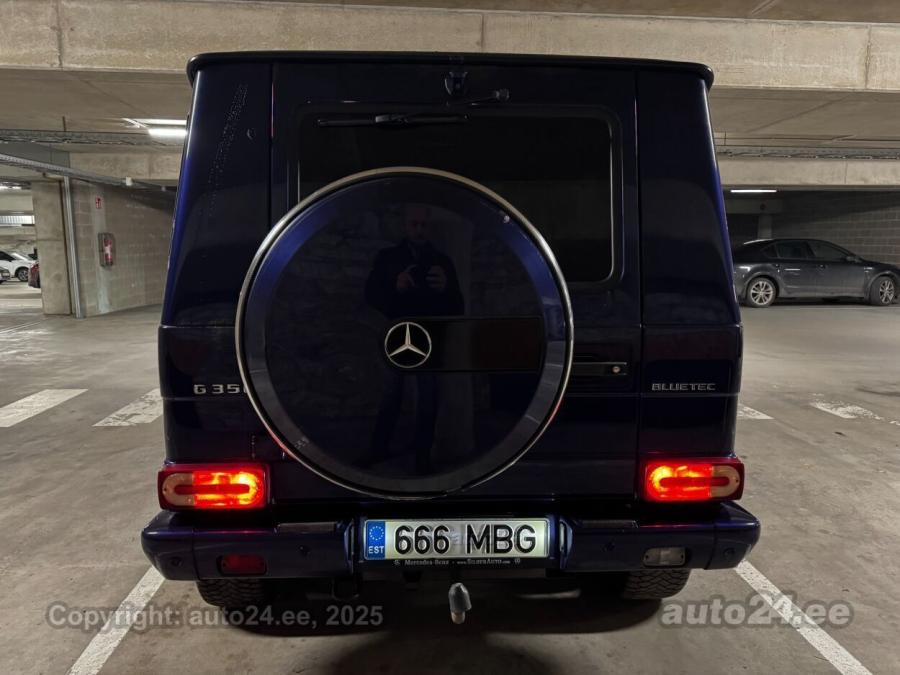 Blue Mercedes-Benz G-Class 2014 in Tallinn, with an engine capacity of 3.00 L and mileage of 215 thousand km for 49500 €, photo 6 on AUTOMOTO.COM.LV