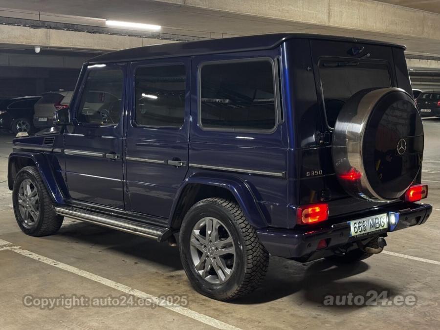 Blue Mercedes-Benz G-Class 2014 in Tallinn, with an engine capacity of 3.00 L and mileage of 215 thousand km for 49500 €, photo 7 on AUTOMOTO.COM.LV