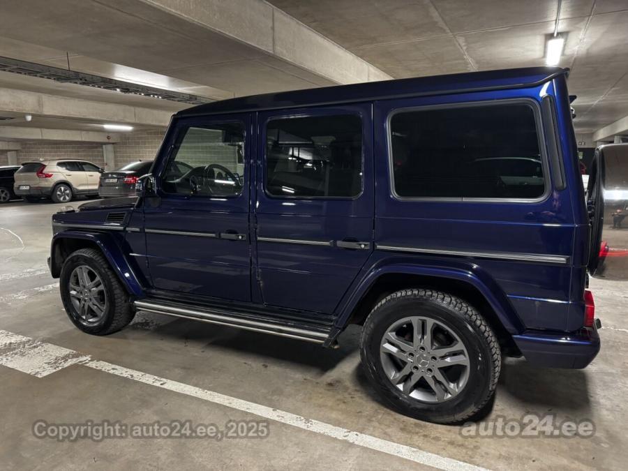Blue Mercedes-Benz G-Class 2014 in Tallinn, with an engine capacity of 3.00 L and mileage of 215 thousand km for 49500 €, photo 8 on AUTOMOTO.COM.LV