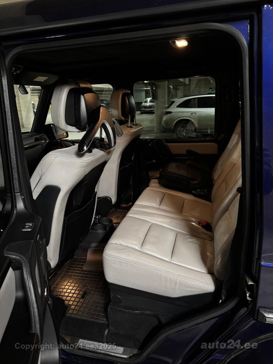 Blue Mercedes-Benz G-Class 2014 in Tallinn, with an engine capacity of 3.00 L and mileage of 215 thousand km for 49500 €, photo 10 on AUTOMOTO.COM.LV