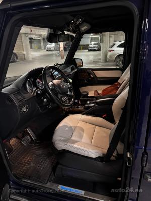 Blue Mercedes-Benz G-Class 2014 in Tallinn, with an engine capacity of 3.00 L and mileage of 215 thousand km for 49500 €, photo 11 on AUTOMOTO.COM.LV