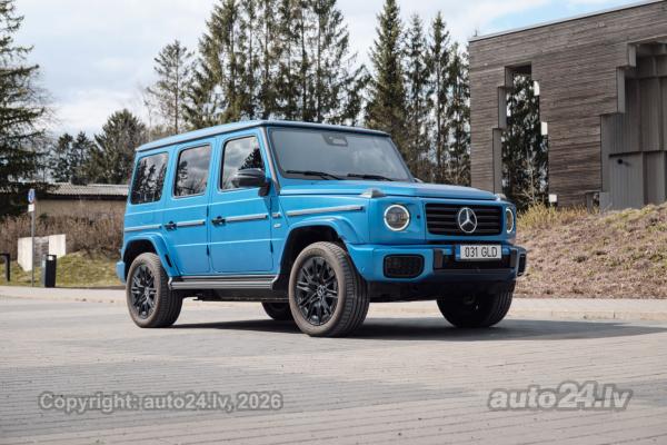 Zils Mercedes-Benz G-Class 2025 Tallina, ar dzinēja tilpumu 0.00 L un nobraukumu 12 tūkst. km par 165000 €, foto 4 vietnē AUTOMOTO.COM.LV