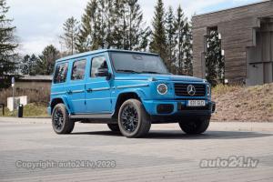 Blue Mercedes-Benz G-Class 2025 in Tallinn, with an engine capacity of 0.00 L and mileage of 12 thousand km for 165000 €, photo 5 on AUTOMOTO.COM.LV