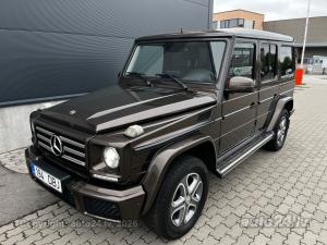 Brown Mercedes-Benz G-Class 2018 in Tallinn, with an engine capacity of 3.00 L and mileage of 145 thousand km for 65900 €, photo 3 on AUTOMOTO.COM.LV