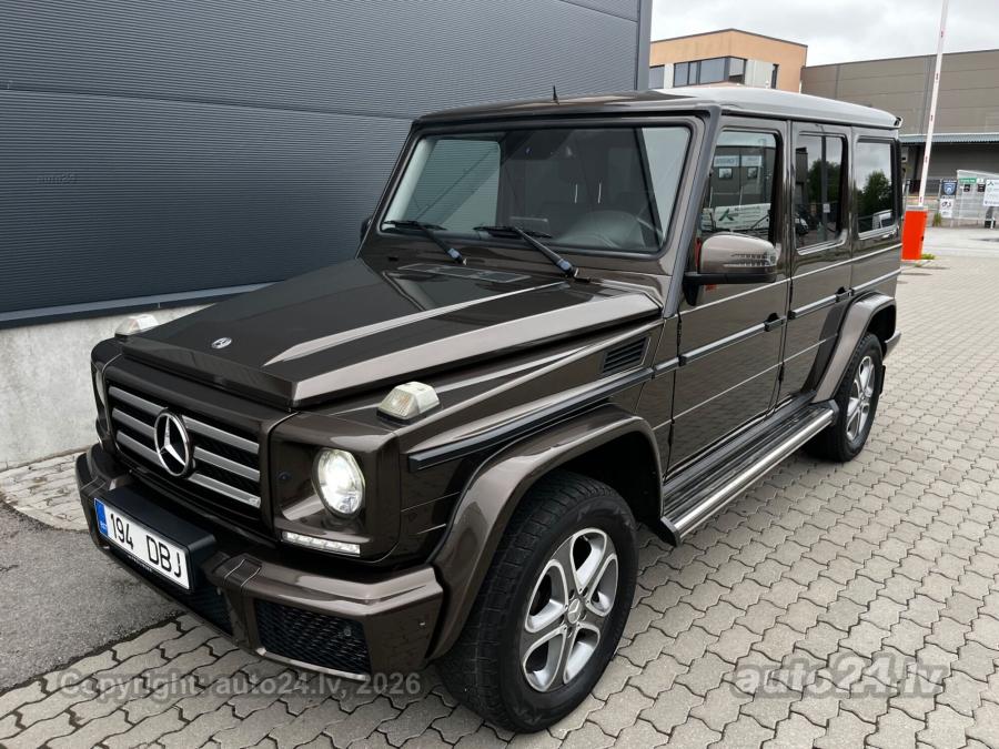 Brown Mercedes-Benz G-Class 2018 in Tallinn, with an engine capacity of 3.00 L and mileage of 145 thousand km for 65900 €, photo 3 on AUTOMOTO.COM.LV