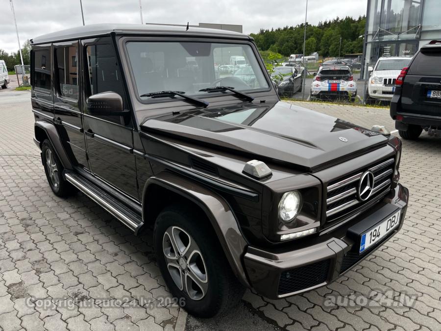 Brown Mercedes-Benz G-Class 2018 in Tallinn, with an engine capacity of 3.00 L and mileage of 145 thousand km for 65900 €, photo 4 on AUTOMOTO.COM.LV