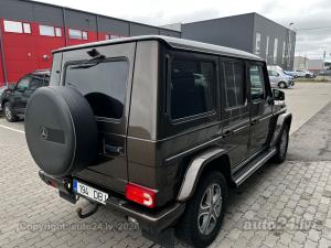 Brown Mercedes-Benz G-Class 2018 in Tallinn, with an engine capacity of 3.00 L and mileage of 145 thousand km for 65900 €, photo 5 on AUTOMOTO.COM.LV