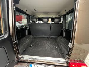 Brown Mercedes-Benz G-Class 2018 in Tallinn, with an engine capacity of 3.00 L and mileage of 145 thousand km for 65900 €, photo 7 on AUTOMOTO.COM.LV