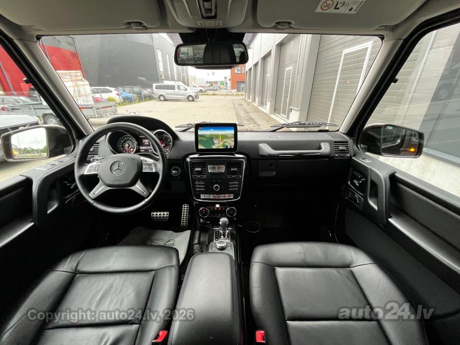 Brown Mercedes-Benz G-Class 2018 in Tallinn, with an engine capacity of 3.00 L and mileage of 145 thousand km for 65900 €, photo 9 on AUTOMOTO.COM.LV