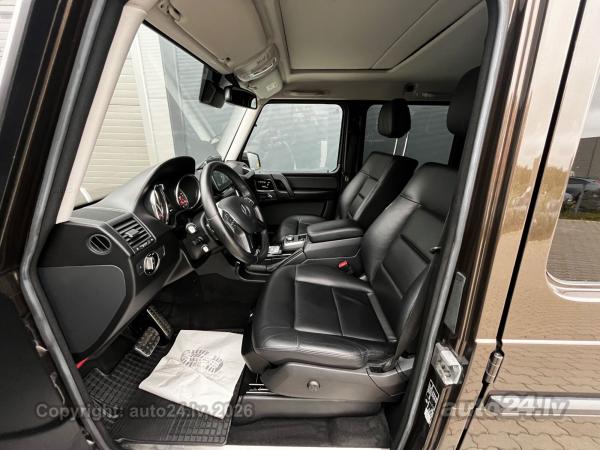 Brūns Mercedes-Benz G-Class 2018 Tallina, ar dzinēja tilpumu 3.00 L un nobraukumu 145 tūkst. km par 65900 €, foto 10 vietnē AUTOMOTO.COM.LV