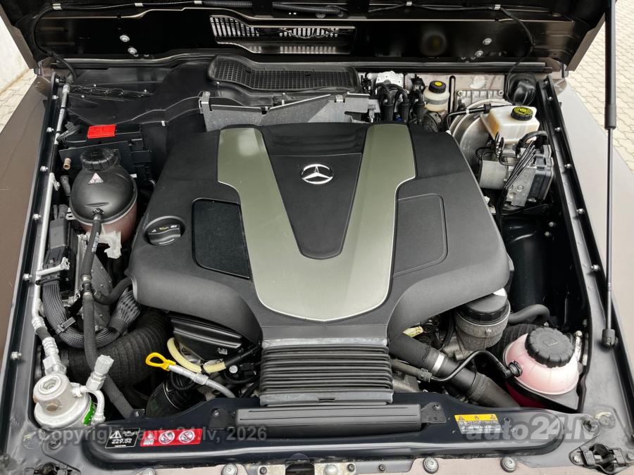 Brown Mercedes-Benz G-Class 2018 in Tallinn, with an engine capacity of 3.00 L and mileage of 145 thousand km for 65900 €, photo 13 on AUTOMOTO.COM.LV