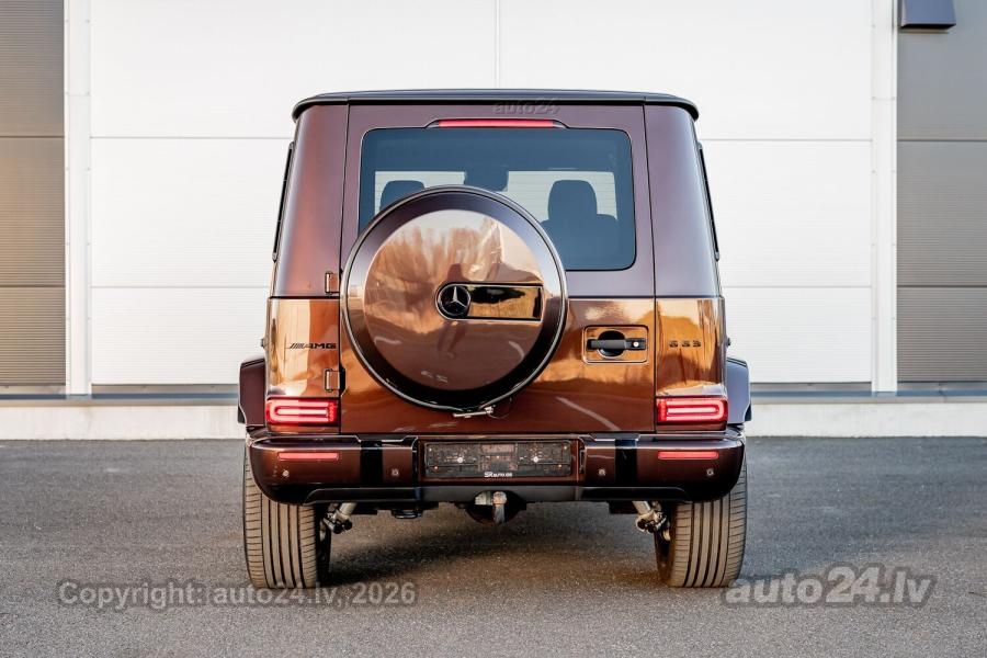 Brūns Mercedes-Benz G-Class 2022 Tallina, ar dzinēja tilpumu 4.00 L un nobraukumu 66 tūkst. km par 164990 €, foto 12 vietnē AUTOMOTO.COM.LV