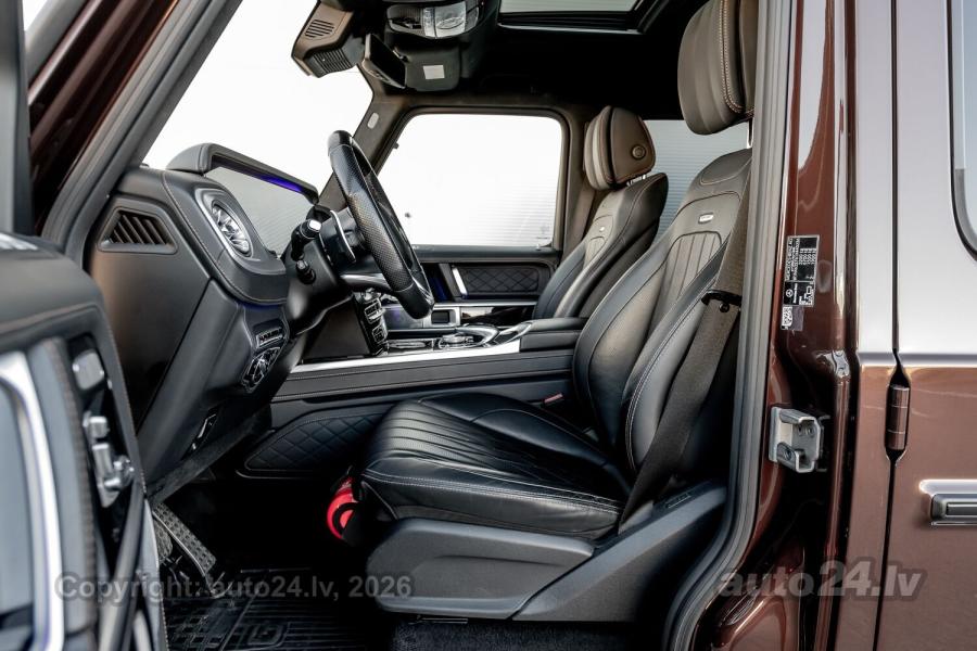 Brūns Mercedes-Benz G-Class 2022 Tallina, ar dzinēja tilpumu 4.00 L un nobraukumu 66 tūkst. km par 164990 €, foto 14 vietnē AUTOMOTO.COM.LV