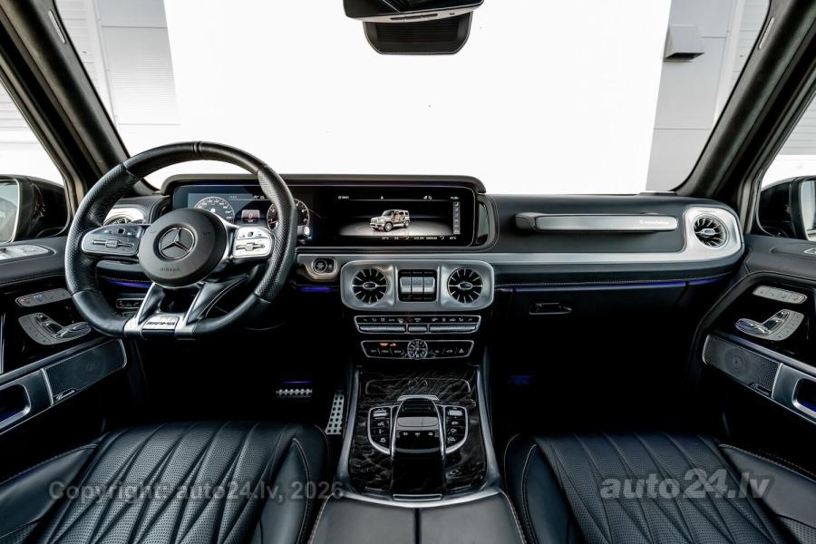 Brūns Mercedes-Benz G-Class 2022 Tallina, ar dzinēja tilpumu 4.00 L un nobraukumu 66 tūkst. km par 164990 €, foto 16 vietnē AUTOMOTO.COM.LV