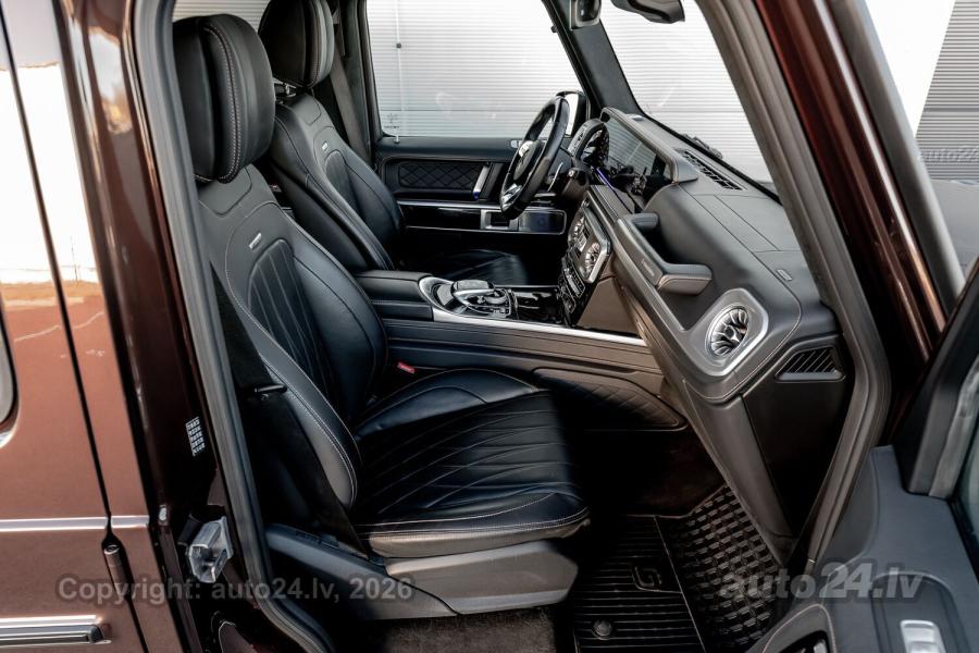 Brūns Mercedes-Benz G-Class 2022 Tallina, ar dzinēja tilpumu 4.00 L un nobraukumu 66 tūkst. km par 164990 €, foto 19 vietnē AUTOMOTO.COM.LV