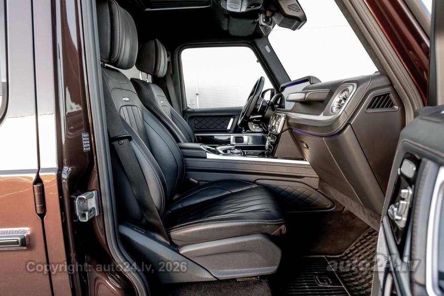 Brūns Mercedes-Benz G-Class 2022 Tallina, ar dzinēja tilpumu 4.00 L un nobraukumu 66 tūkst. km par 164990 €, foto 20 vietnē AUTOMOTO.COM.LV