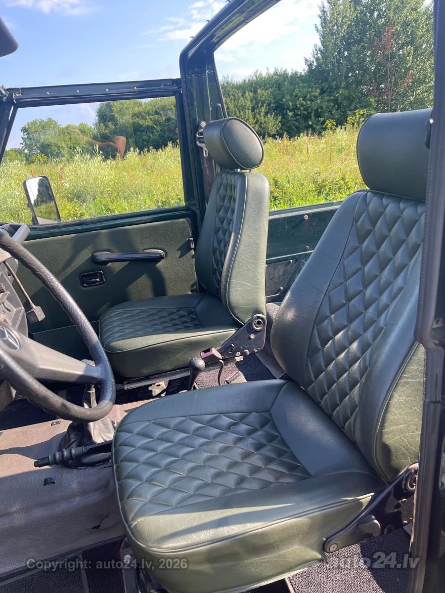 Zaļš Mercedes-Benz G-Class 1991 Tallina, ar dzinēja tilpumu 2.50 L un nobraukumu 0 tūkst. km par 20000 €, foto 12 vietnē AUTOMOTO.COM.LV