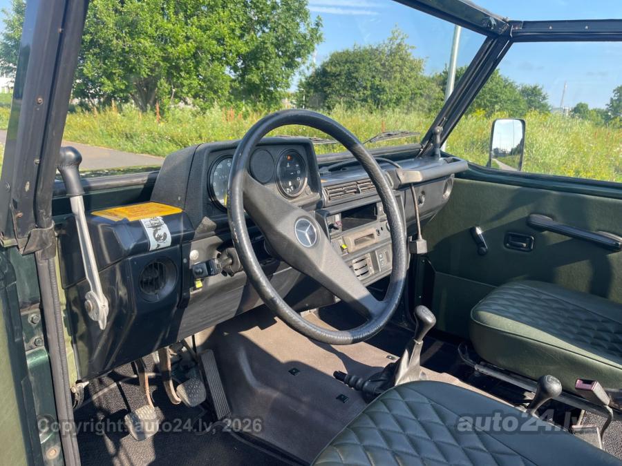 Zaļš Mercedes-Benz G-Class 1991 Tallina, ar dzinēja tilpumu 2.50 L un nobraukumu 0 tūkst. km par 20000 €, foto 13 vietnē AUTOMOTO.COM.LV
