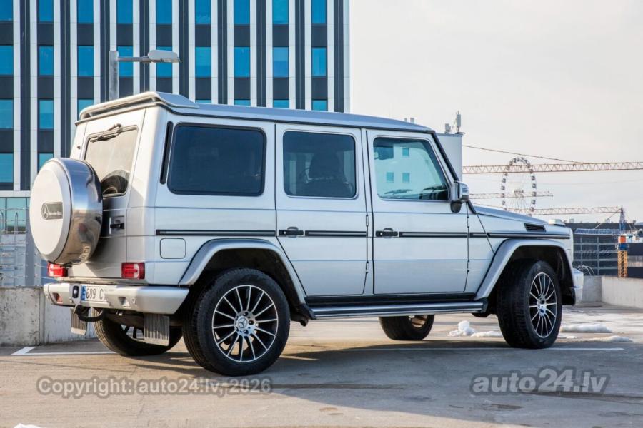 Grey Mercedes-Benz G-Class 2004 in Tallinn, with an engine capacity of 4.00 L and mileage of 240 thousand km for 37900 €, photo 14 on AUTOMOTO.COM.LV