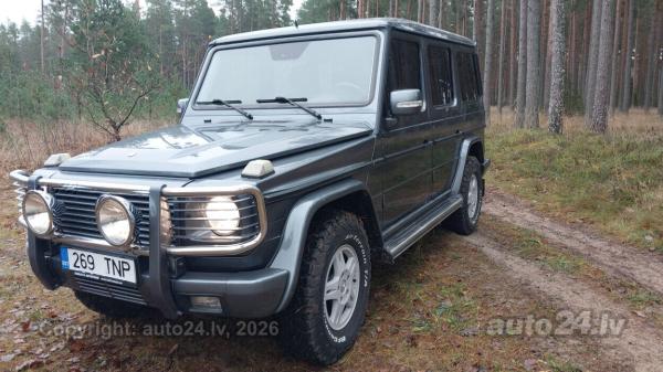 Pelēks Mercedes-Benz G-Class 2006 Tallina, ar dzinēja tilpumu 2.70 L un nobraukumu 312 tūkst. km par 31900 €, foto 1 vietnē AUTOMOTO.COM.LV