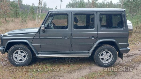 Pelēks Mercedes-Benz G-Class 2006 Tallina, ar dzinēja tilpumu 2.70 L un nobraukumu 312 tūkst. km par 31900 €, foto 6 vietnē AUTOMOTO.COM.LV