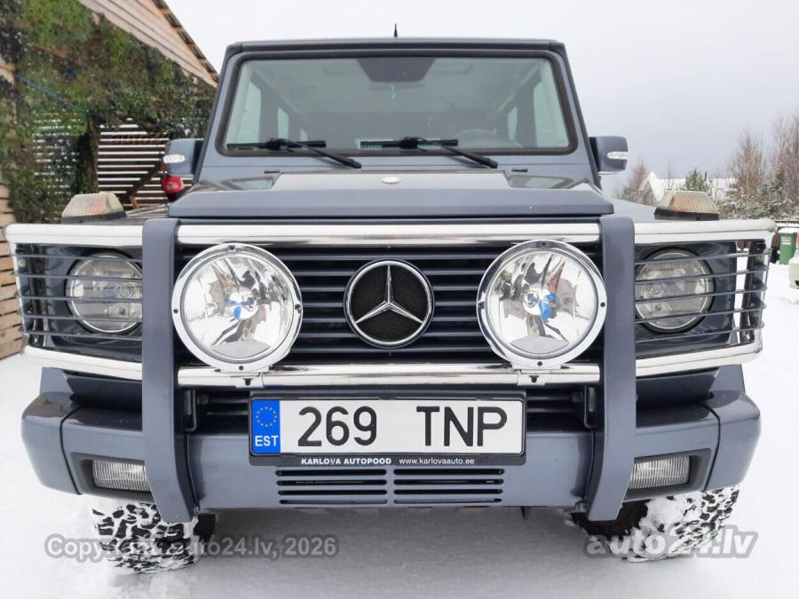 Grey Mercedes-Benz G-Class 2006 in Tallinn, with an engine capacity of 2.70 L and mileage of 312 thousand km for 31900 €, photo 7 on AUTOMOTO.COM.LV