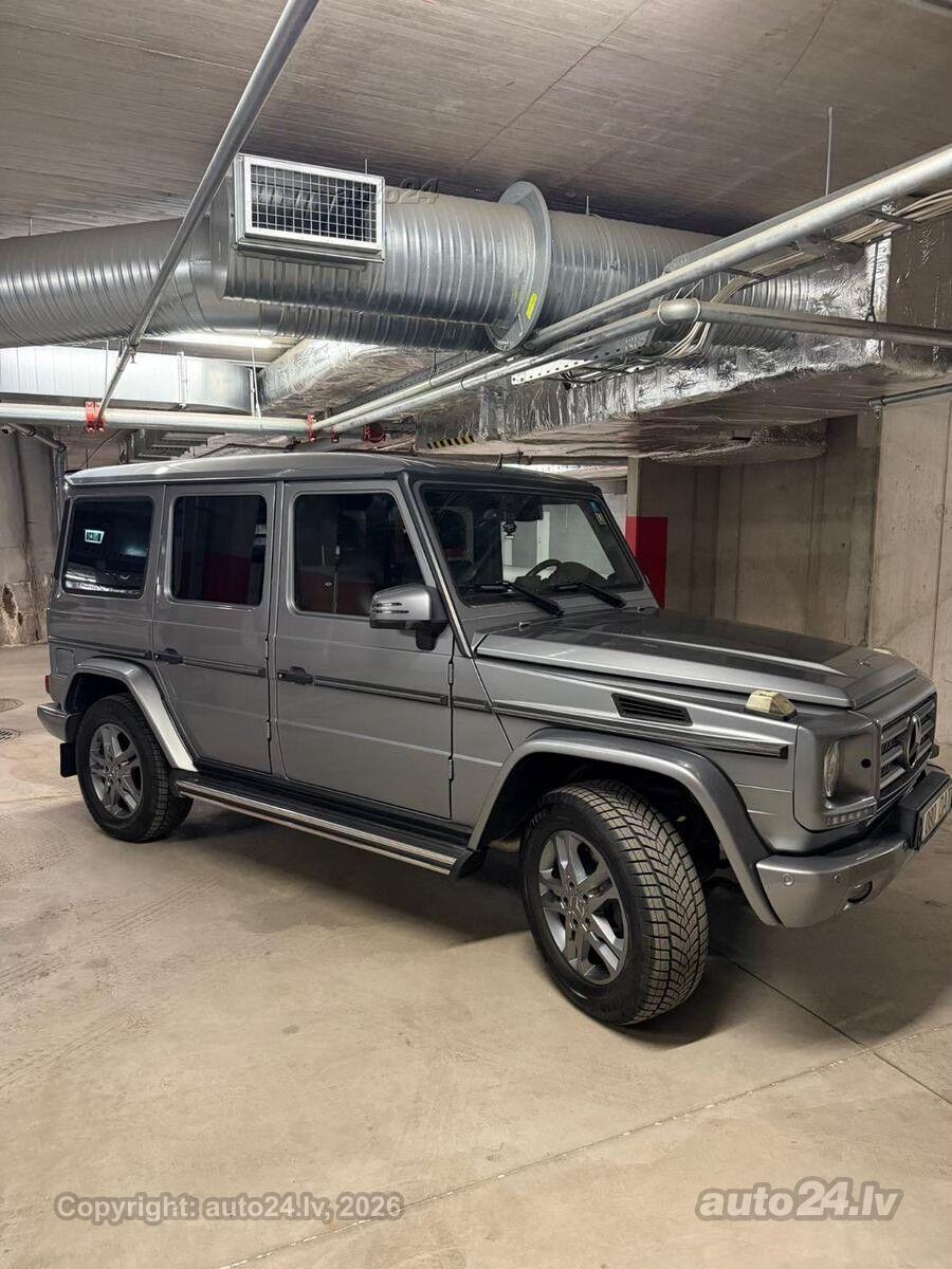 Grey Mercedes-Benz G-Class 2013 in Tallinn, with an engine capacity of 3.00 L and mileage of 145 thousand km for 55800 €, photo 3 on AUTOMOTO.COM.LV