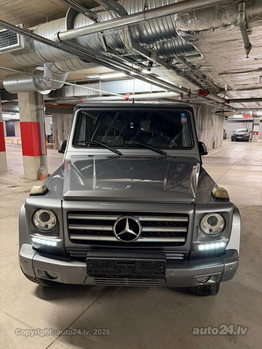 Grey Mercedes-Benz G-Class 2013 in Tallinn, with an engine capacity of 3.00 L and mileage of 145 thousand km for 55800 €, photo 4 on AUTOMOTO.COM.LV