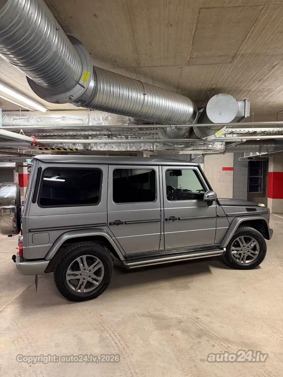 Grey Mercedes-Benz G-Class 2013 in Tallinn, with an engine capacity of 3.00 L and mileage of 145 thousand km for 55800 €, photo 5 on AUTOMOTO.COM.LV