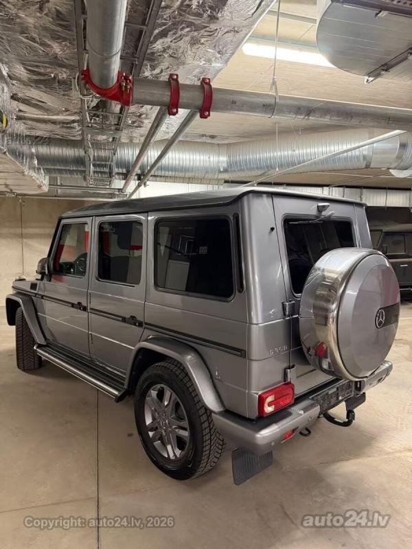 Grey Mercedes-Benz G-Class 2013 in Tallinn, with an engine capacity of 3.00 L and mileage of 145 thousand km for 55800 €, photo 7 on AUTOMOTO.COM.LV