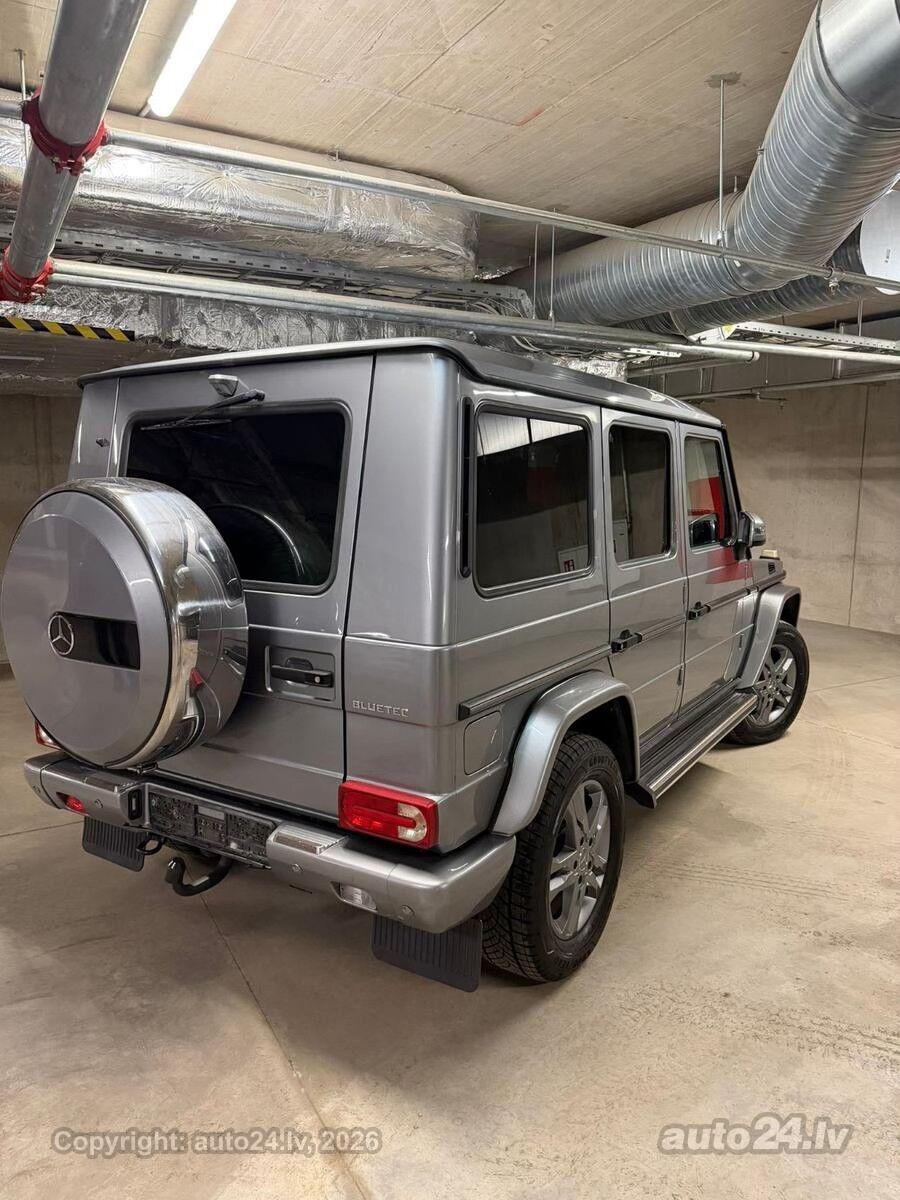 Grey Mercedes-Benz G-Class 2013 in Tallinn, with an engine capacity of 3.00 L and mileage of 145 thousand km for 55800 €, photo 8 on AUTOMOTO.COM.LV