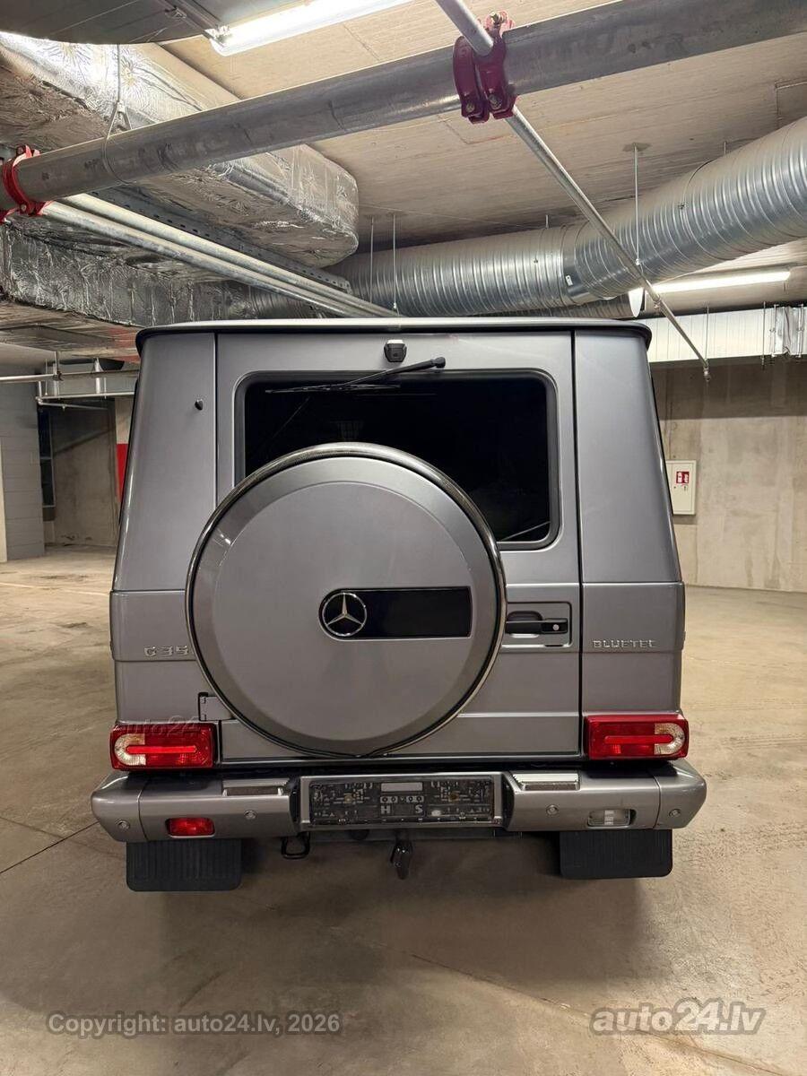 Grey Mercedes-Benz G-Class 2013 in Tallinn, with an engine capacity of 3.00 L and mileage of 145 thousand km for 55800 €, photo 9 on AUTOMOTO.COM.LV