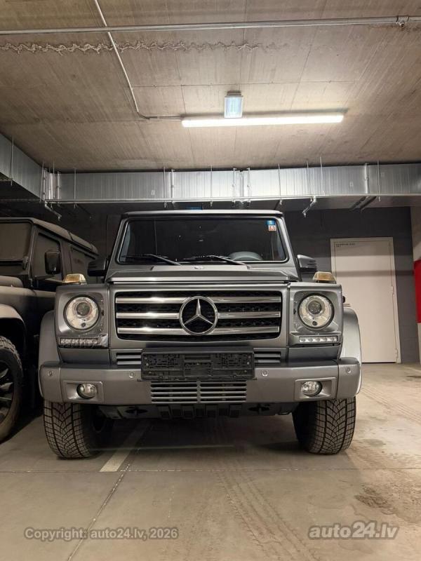 Grey Mercedes-Benz G-Class 2013 in Tallinn, with an engine capacity of 3.00 L and mileage of 145 thousand km for 55800 €, photo 10 on AUTOMOTO.COM.LV