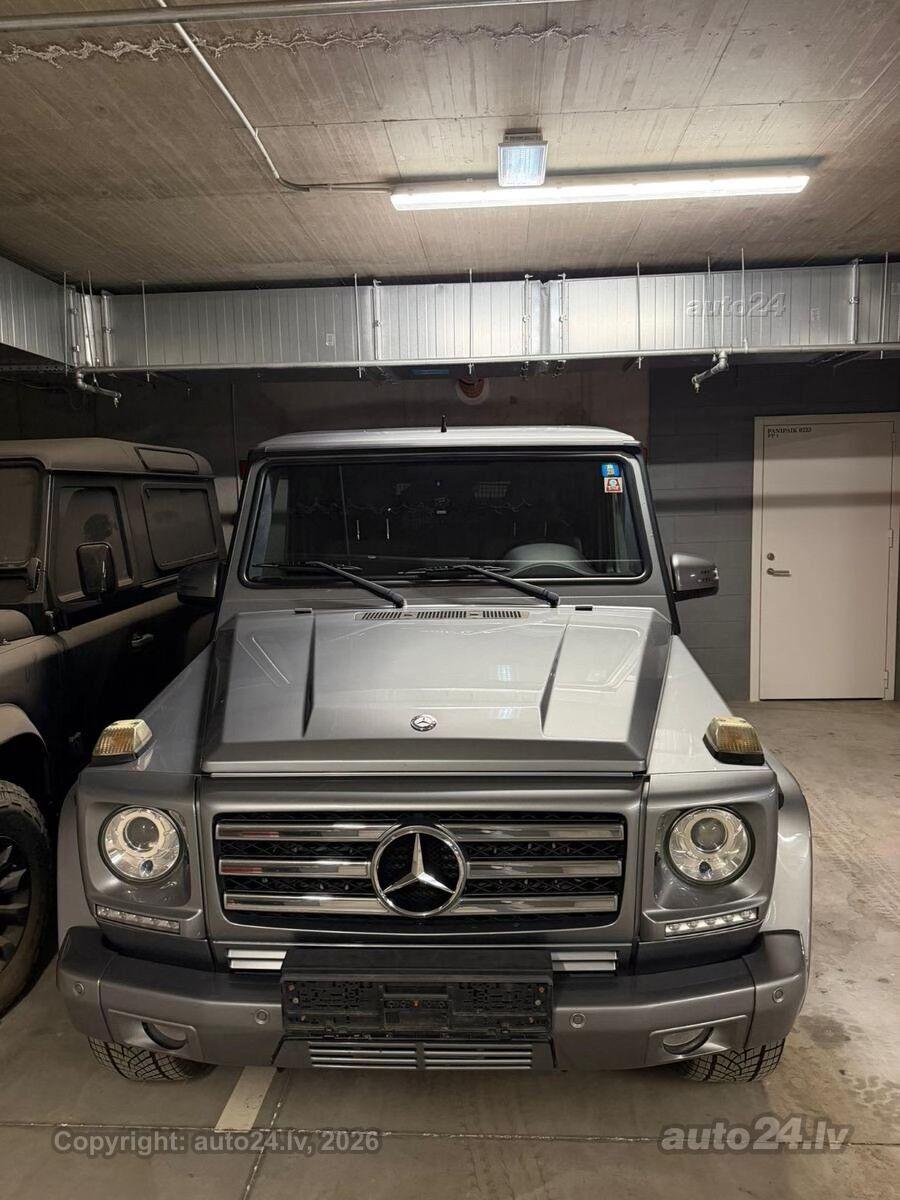 Grey Mercedes-Benz G-Class 2013 in Tallinn, with an engine capacity of 3.00 L and mileage of 145 thousand km for 55800 €, photo 11 on AUTOMOTO.COM.LV