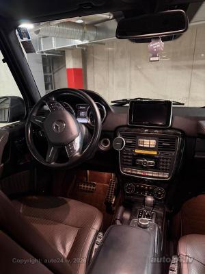 Grey Mercedes-Benz G-Class 2013 in Tallinn, with an engine capacity of 3.00 L and mileage of 145 thousand km for 55800 €, photo 13 on AUTOMOTO.COM.LV