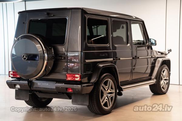 Grey Mercedes-Benz G-Class 2016 in Tallinn, with an engine capacity of 5.50 L and mileage of 87 thousand km for 65720 €, photo 6 on AUTOMOTO.COM.LV