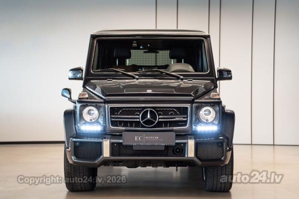 Grey Mercedes-Benz G-Class 2016 in Tallinn, with an engine capacity of 5.50 L and mileage of 87 thousand km for 65720 €, photo 9 on AUTOMOTO.COM.LV