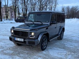 Grey Mercedes-Benz G-Class 2017 in Tallinn, with an engine capacity of 4.00 L and mileage of 120 thousand km for 72000 €, photo  on AUTOMOTO.COM.LV