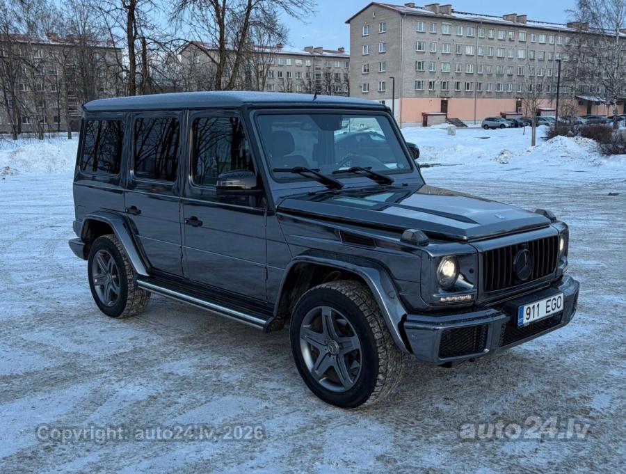 Pelēks Mercedes-Benz G-Class 2017 Tallina, ar dzinēja tilpumu 4.00 L un nobraukumu 120 tūkst. km par 72000 €, foto 2 vietnē AUTOMOTO.COM.LV