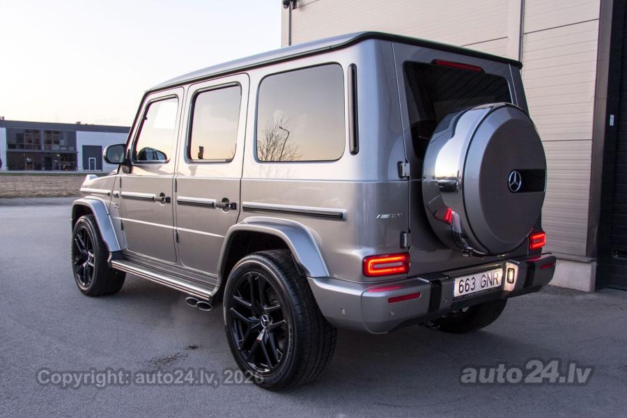 Grey Mercedes-Benz G-Class 2019 in Tallinn, with an engine capacity of 4.00 L and mileage of 101 thousand km for 153000 €, photo 11 on AUTOMOTO.COM.LV