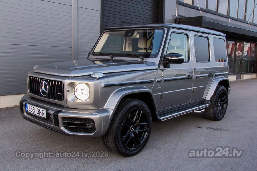 Grey Mercedes-Benz G-Class 2019 in Tallinn, with an engine capacity of 4.00 L and mileage of 101 thousand km for 153000 €, photo 12 on AUTOMOTO.COM.LV