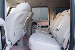 Grey Mercedes-Benz G-Class 2019 in Tallinn, with an engine capacity of 4.00 L and mileage of 101 thousand km for 153000 €, photo 17 on AUTOMOTO.COM.LV