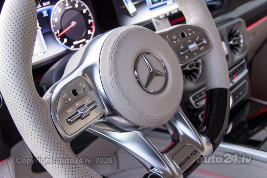 Grey Mercedes-Benz G-Class 2019 in Tallinn, with an engine capacity of 4.00 L and mileage of 101 thousand km for 153000 €, photo 23 on AUTOMOTO.COM.LV